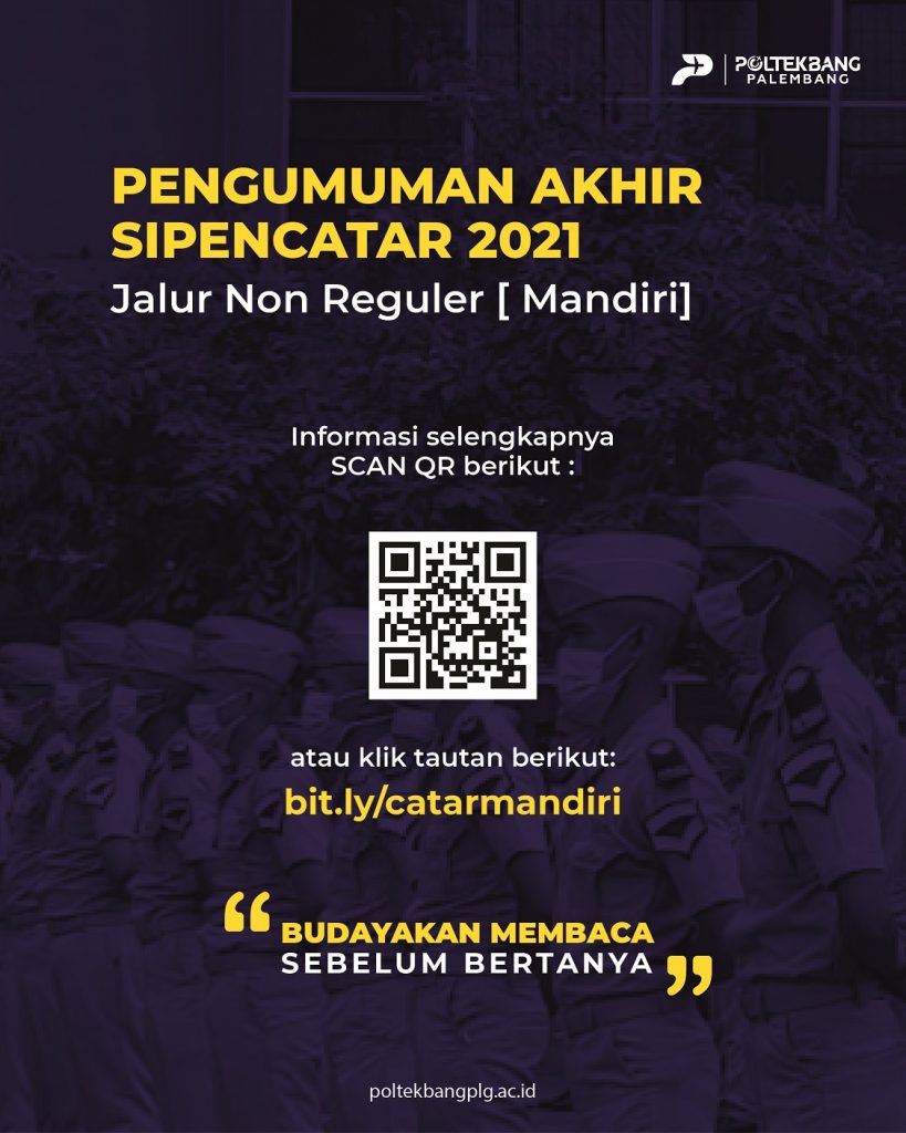Pengumuman Kelulusan SIPENCATAR Jalur Non Reguler (Mandiri) 2021/2022 ... Pengumuman Kelulusan SIPENCATAR Jalur Non Reguler (Mandiri) 2021/2022 ...